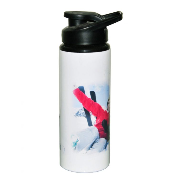 Blank Sublimation Sport Water Bottle - White - Laser, CNC,Heat Press ...